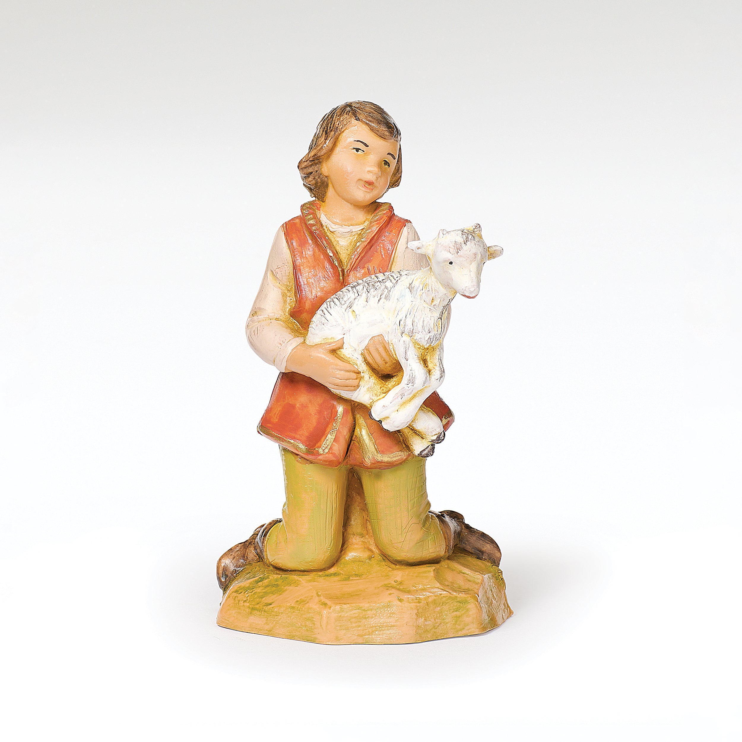 Fontanini Zane the Shepherd with Goat - 5" Scale