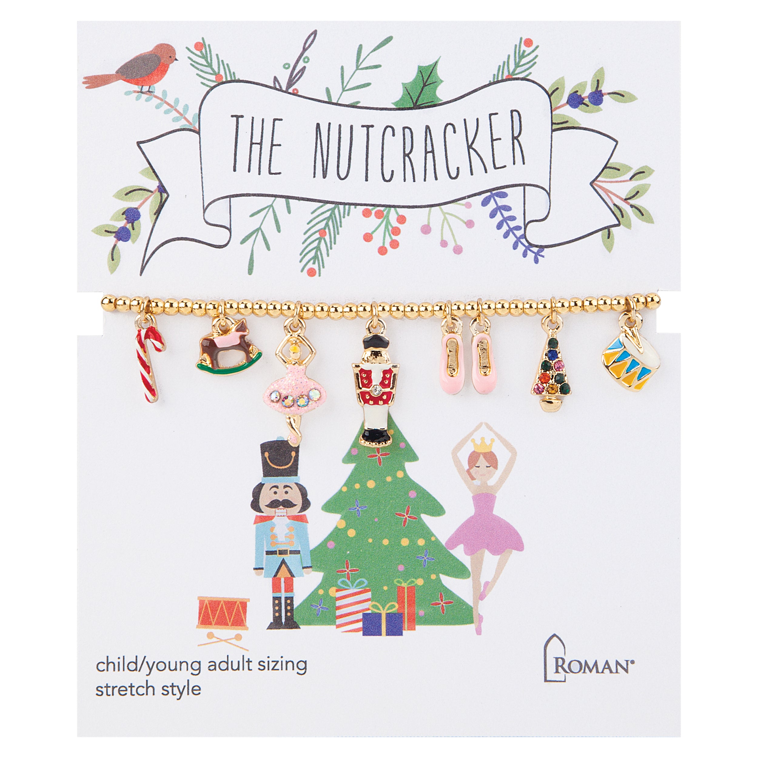 Nutcracker Stretch Bracelet for Children