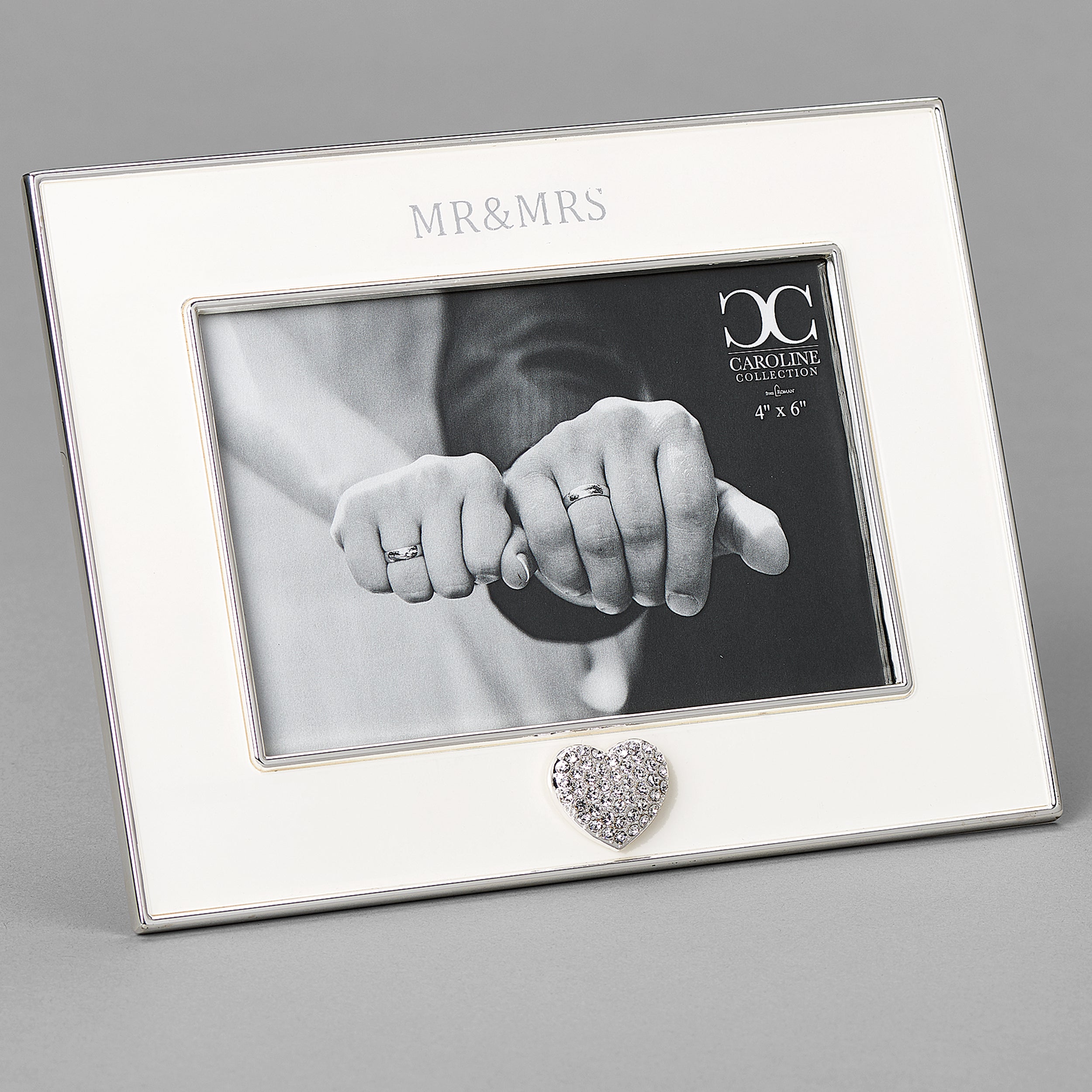 Caroline Collection Mr. & Mrs. Frame with Jeweled Heart – Caroline Col