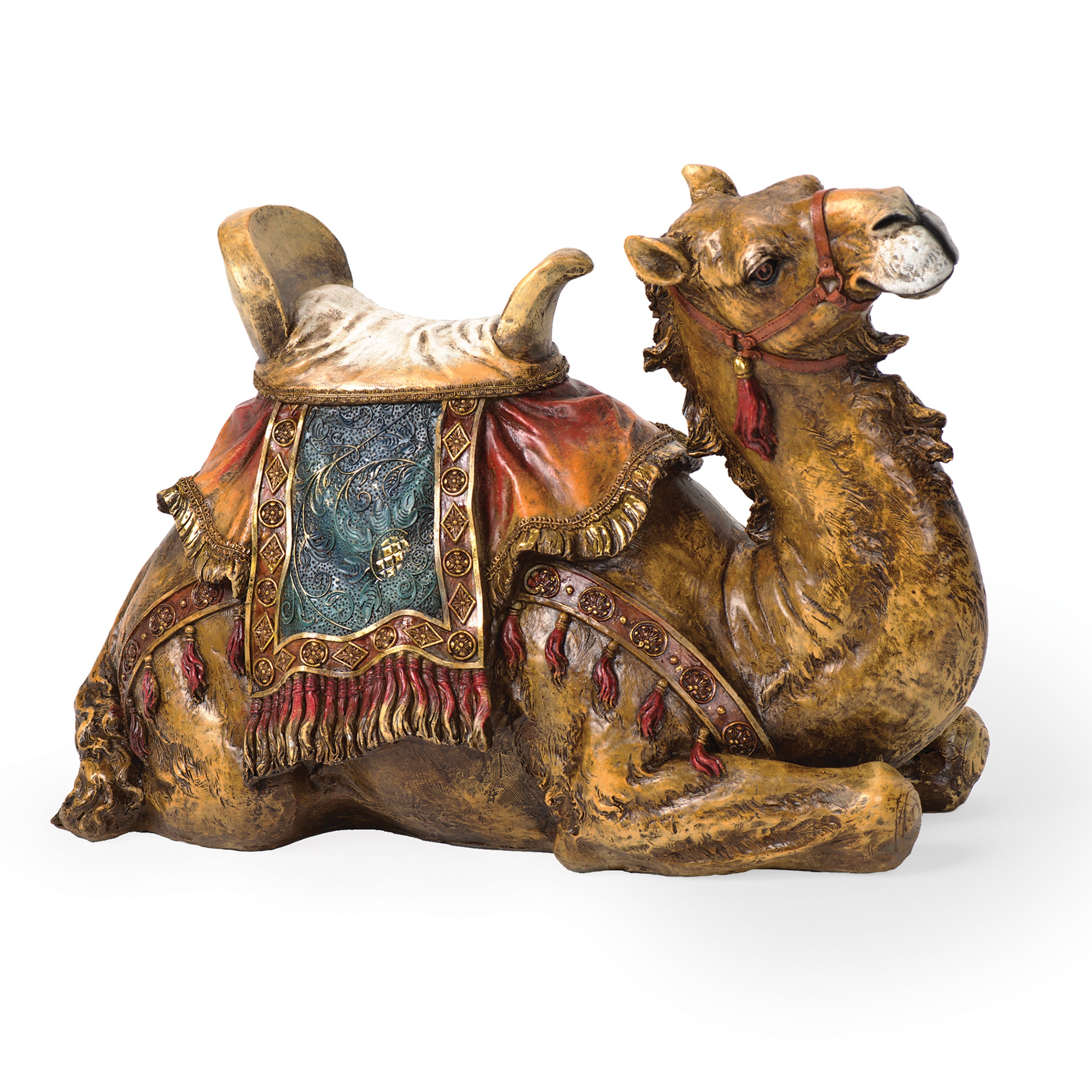 Joseph’s Studio Olive Seated Camel - 27" Scale