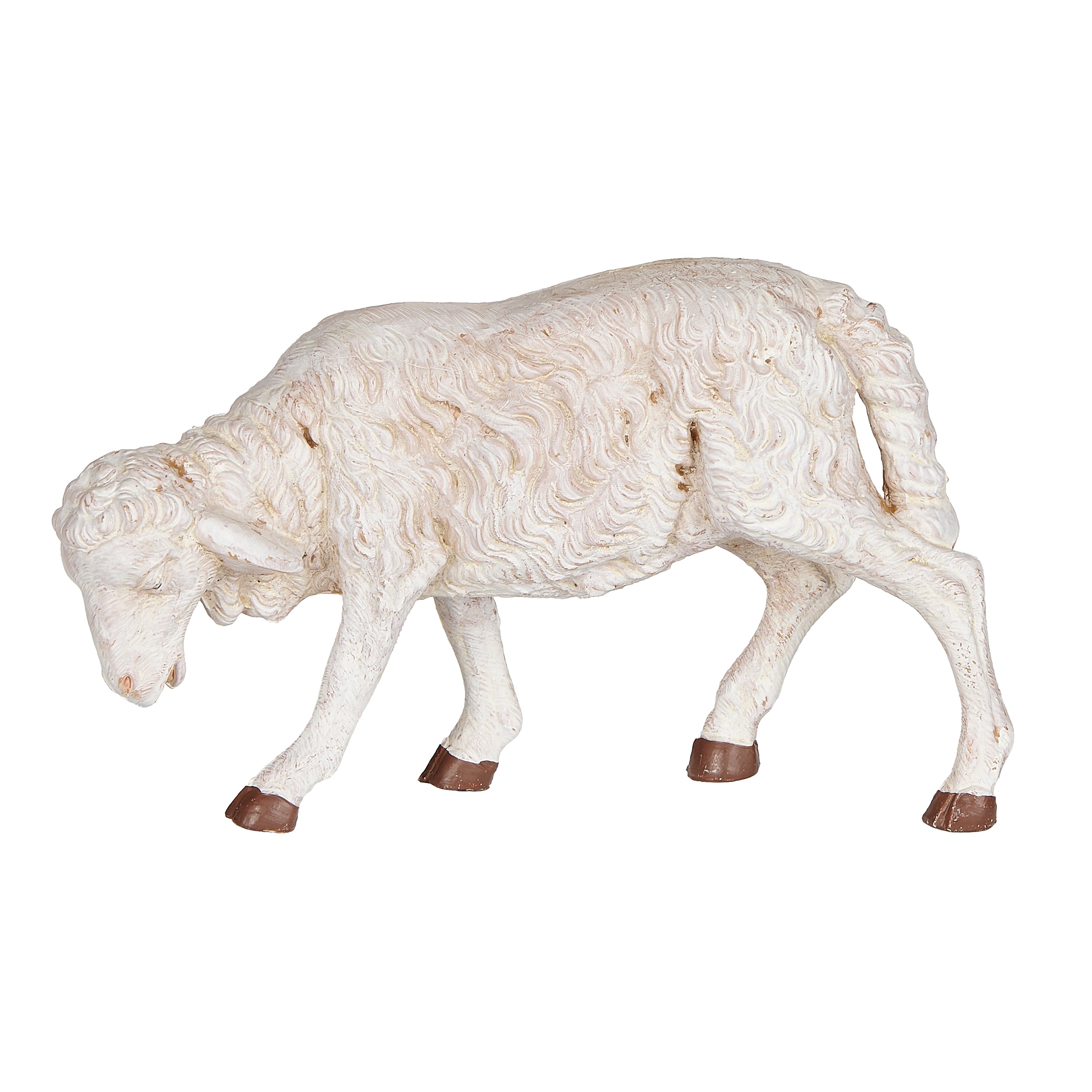 Fontanini Grazing White Sheep – 12" Scale